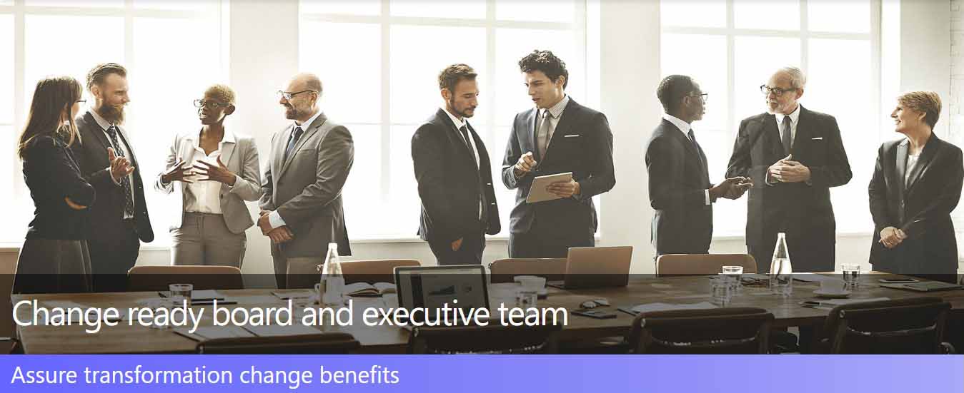 Change management dashboards and data analytics enabling Boards and CEO ...